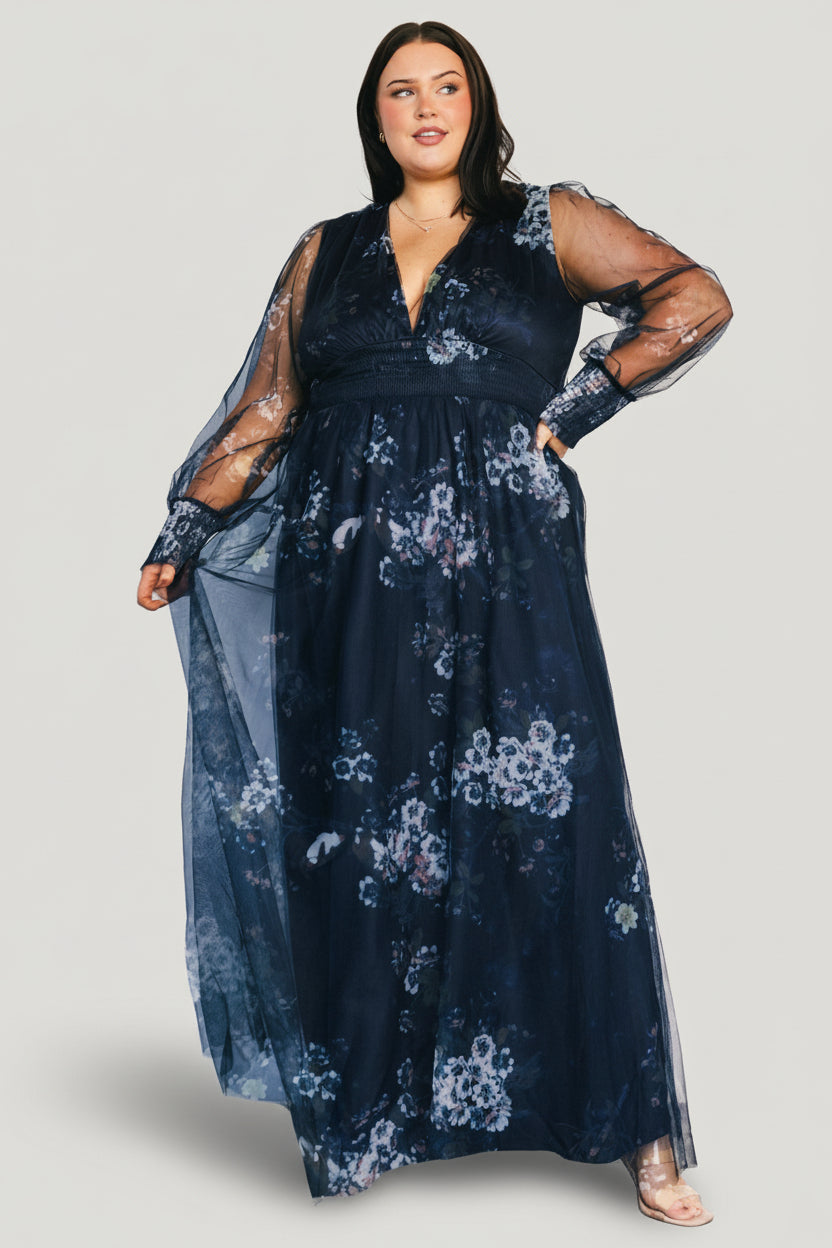 XH TEXTILES XH TEXTILES Layla Tulle Maxi Dress